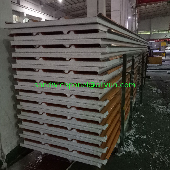 1050-50-426mm eps sandwich roof panel with 12kg for fast assembly buildings