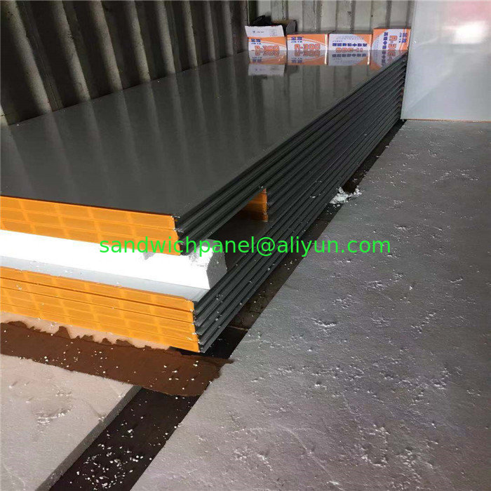 greywhite 50mm hollow mgo sandwich panel with 0.426mm steel sheet for Pharmaceutical Industry