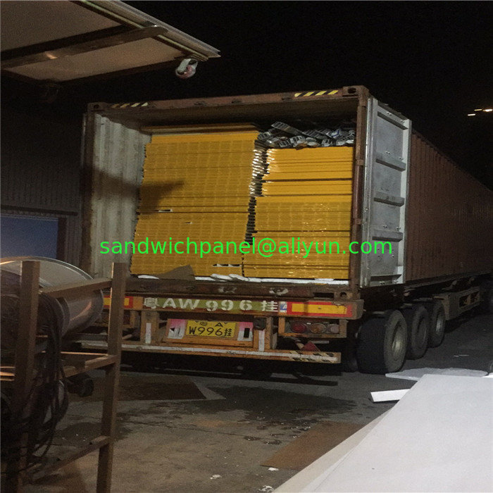 1150-50-426mm greywhite mgo sandwich panel with protective film for Pharmaceutical Industry