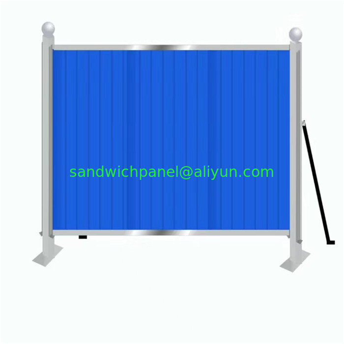 different colors 950-50-326 eps sandwich panel fence for road maintenance