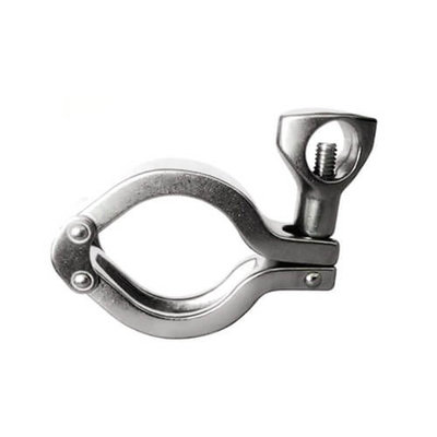 Accessorio per tubi resistente sanitario del morsetto della metropolitana del commestibile 316 dell'acciaio inossidabile 304