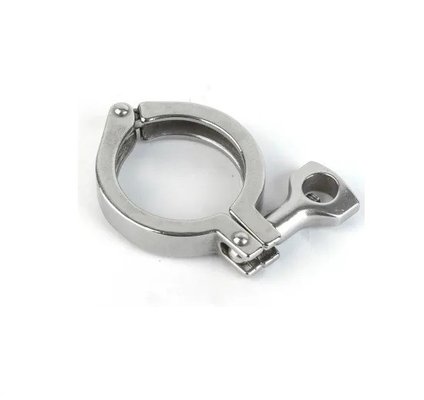 Accessorio per tubi resistente del morsetto della metropolitana 316 sanitari dell'acciaio inossidabile 304 del commestibile