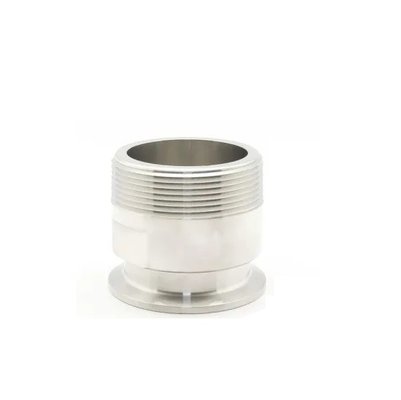 Commestibile igienico di Ss304 Ss316l dell'adattatore a 10 pollici del puntale 22mp Triclover NPT