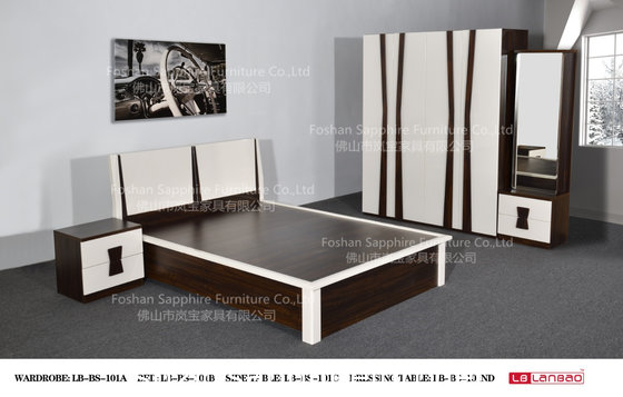 BS-101 Apartment nightstand side table wardrobe cabinet, MDF hotel bedroom furniture Modern furniture homes foshan