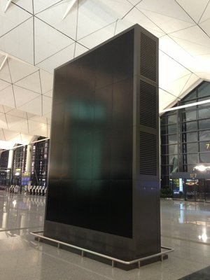 Full Color LCD Video Walls Tube Chip Color 3 X 3 55 Inch  1080P LG Super Narrow