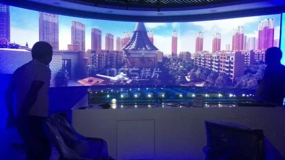 Indoor LCD Video Walls 4.8mm Pixels Wall Mount Flat Panel 46 Inch Display