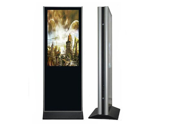 WiFi Network Double Sided Display kiosk  , Digital Advertising Display