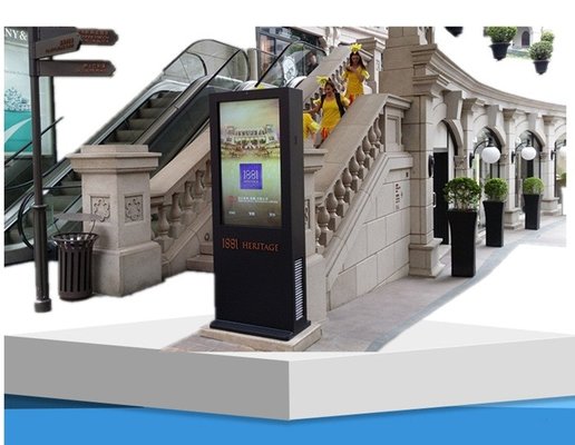 IP65 Outdoor Interactive Kiosk sunlight readable  Shopping Mall LCD display
