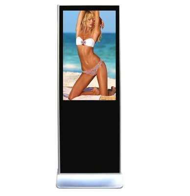 Lan LCD Advertising Player Stand Kiosk , LCD Digital Signage Display