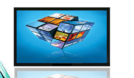 Narrow small  CCTV Monitor 1080P High Definition RS232 port Network Control