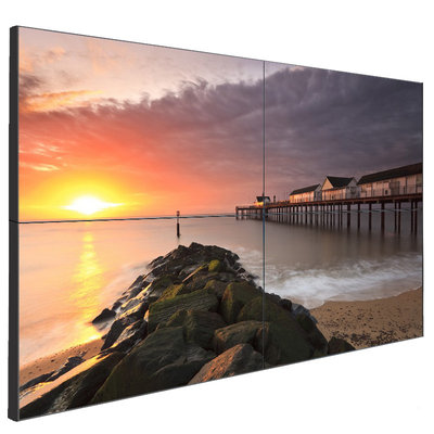 Wall Mounted Indoor LCD Video Walls  55 Inch AC100V ~ 240V 250W