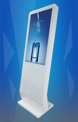 Black Floor Standing Kiosk Floor Stand Display 170°~ 180°Baking Finish