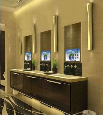 Magic Mirror Wifi Touch LCD Advertising Player 3G Lcd Screen