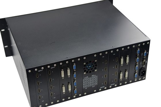 Bi directional IR control RS232 4x4 Matrix DVI / HDMI true 1080P Full HD Support 4K