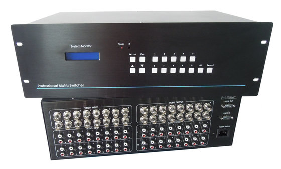 Bi directional IR control RS232 4x4 Matrix DVI / HDMI true 1080P Full HD Support 4K