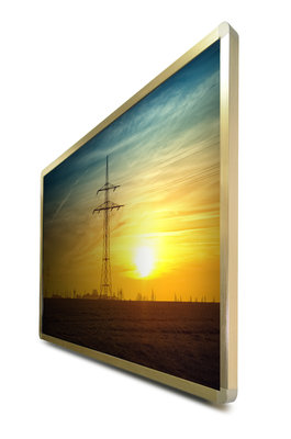 55 LCD Touch Wall Mounted Digital Signage Stylish appearance