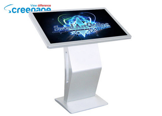 High Definition Floor Standing Kiosk 42 Inch Touch screen Kiosk For Hotels / Banks