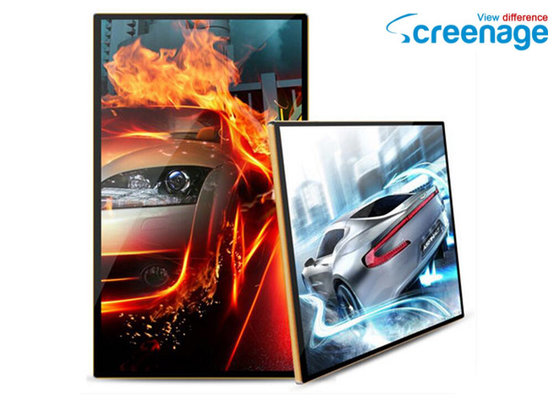 Indoor Wall Mounted Digital Signage LCD Media Player High Definition 1080P