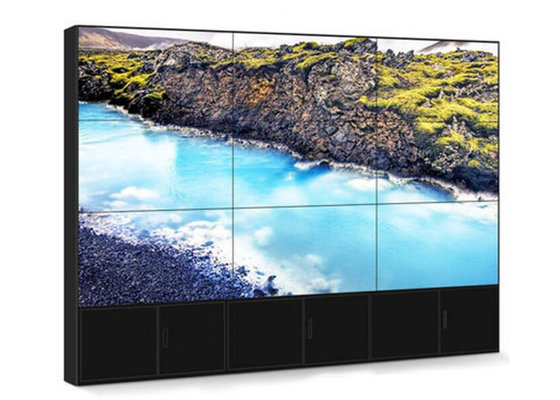 Full HD 55" 1080P HDMI Lcd Videowand With 178° Viewing Angle