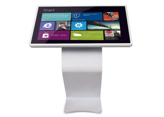 Android Or Windows WiFi Touch Screen Totem Multimedia Kiosk For Advertising