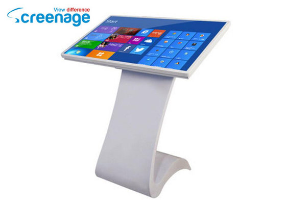 43" Floor Standing Kiosk Touch Screen Monitor I3 CPU WiFi LCD Digital Signage Totem