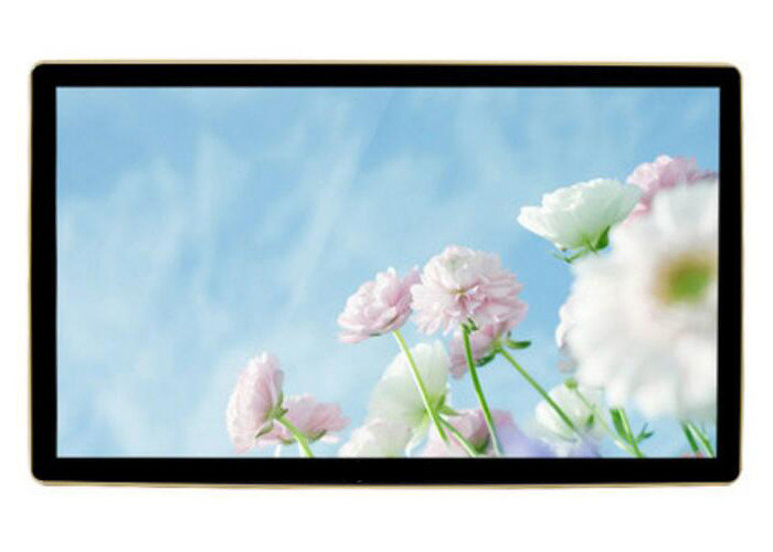TFT 55 Inch Wall Mounted Digital Signage , lcd advertising display 3500 / 1