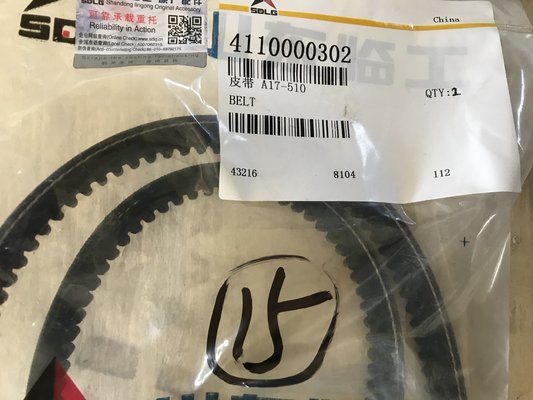 SDLG parts,B877 Wheel Loader Spare Parts 4110000302  BELT A17-150 for hot sale