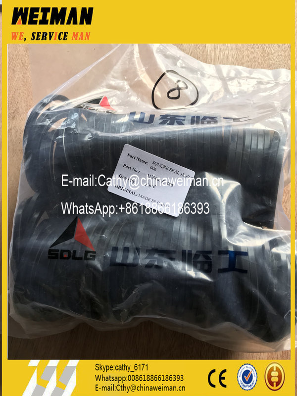 Original SDLG LG968  Wheel Loader Spare Parts 4120001739008 SQUQRE SEAL JS-ZL50-006