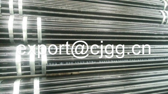 ST45 DIN1629 Seamless Carbon Steel Tube Plained Ends / Beveled Ends