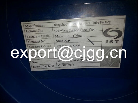 ASTM A333 Gr.3 Seamless Carbon Steel Tube , ASTM Carbon Steel Pipe
