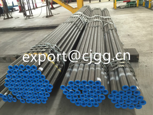Seamless Black Steel Pipe , En10305 E235 Seamless Boiler Tubes