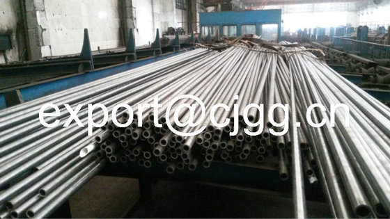 DIN2391 Thin Wall Seamless Steel Tubing , Cold Drawn Precision Steel Hydraulic Pipe