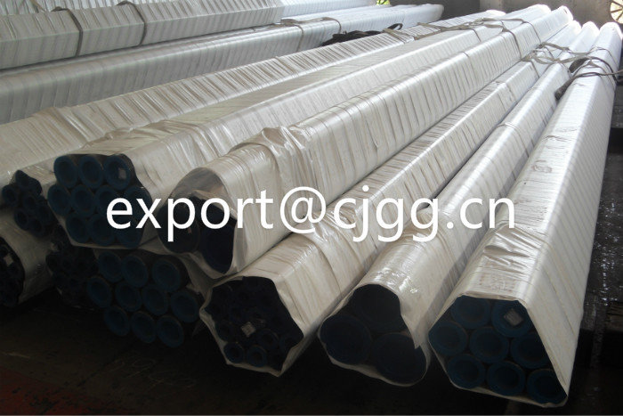 Carbon Hot Rolled Steel Tube 10CrMo910 Plain Ends / Beveled Ends