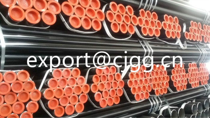 Round Steel Seamless Line Pipe Fluids Conveyance API 5L X60 X65 X70 Fixed