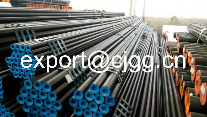 Heat Resistant Din17175 Round Seamless Steel Tube 15Mo3 13CrMo44
