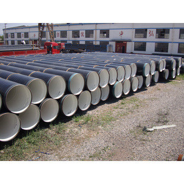 API SPEC 5L, ASTM A106 Hot Rolled Spiral Weld Steel Pipe / SSAW Steel Pipes