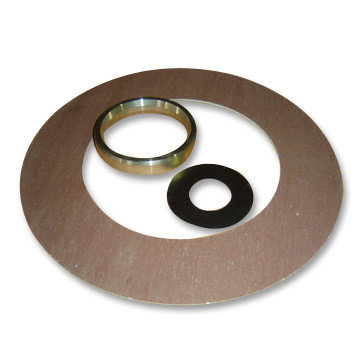 Stainless Steel PTFE Sealing Gaskets, Industrial Gasket with Customized Sizes and Colors
