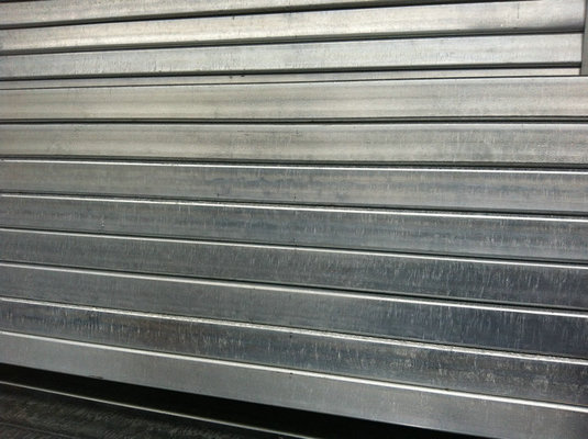 Exhaust Stainless Square Steel Pipe / Tube High Pressure JIS G3466