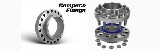 Steel Flange, Compact Flanges 1/2Inch - 48Inch ,And 150# To 2500# With A182 / F51 / Inconel 625.