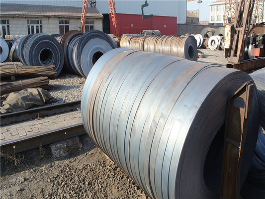 JIS G3135-1986 SPFC 590 Hrc Hot Rolled Steel Strips SPHC / SPHD For Pipe Or Metal Products Making