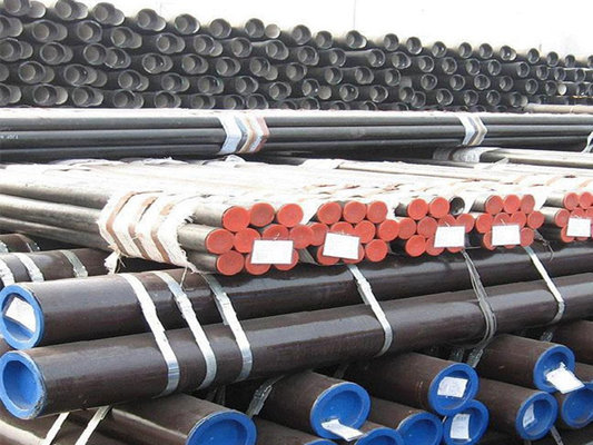 EN10305 Structural Seamless Steel Pipe / Tubing With Oiled / Black Painted