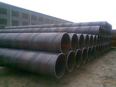 Petroleum / natural gas SSAW Steel Pipe Gr.A Gr.B X42 , Bevel / spiral welded pipe