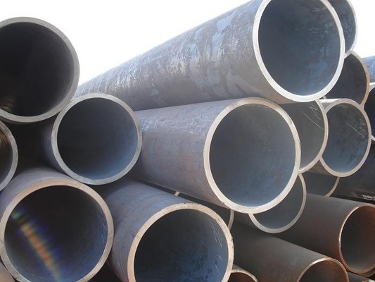 Thick Walled Spiral Steel Pipe ASTM A252 , SSAW Welded Steel Q235 / Q345 / SS400