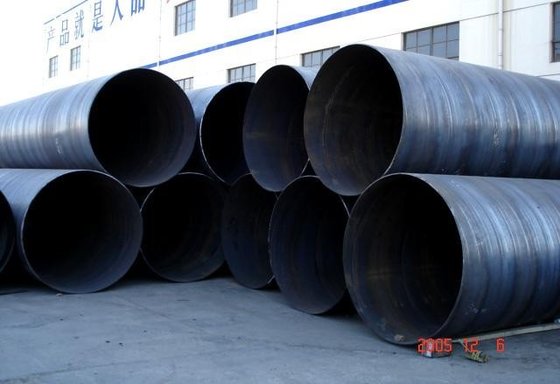 Q195 - Q345 Carbon Steel GB/T3091 9948 T81 SSAW Welded Steel Pipe ISO BV SGS