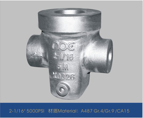 Valves Body Casting Valve Industrial Valves Valve Steel Casting Foundry 2-1/16&quot; 5000PSI