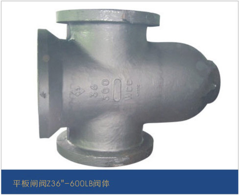 Valve Body Z36&quot;-600LB WCC Steel Casting Valve Industrial Sluice Valve