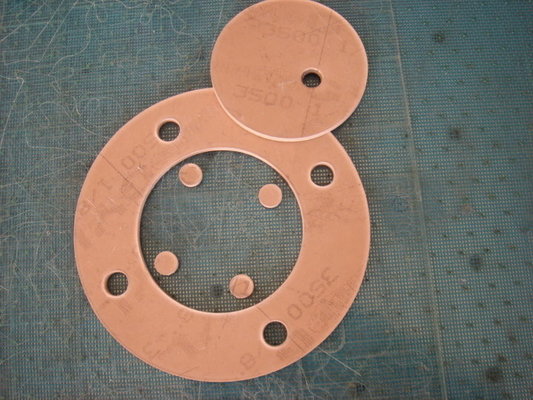 Polyester shim gasket cutting machine