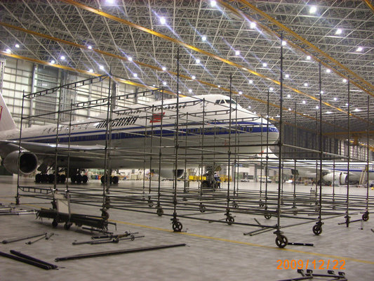 OEM Ring Lock scaffolding System / Multipurpose Steel Scaffold Tower