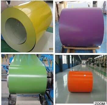 DX51D RAL9001 0.14mm to 2.0mm Galvanized Prepainted Steel Coil 60 - 180G / SM + / - 20g SM