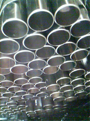 Bare / Black Mild Steel ERW Pipes , Electric Resistance Welded ERW Line Pipe 1" / 2"